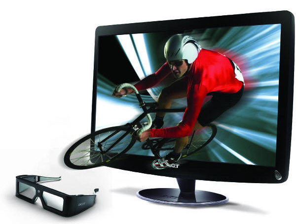 Acer HS244HQ 3D 120 Hz Monitor mit HDMI 1.4 (a) – 3D Filme Blu-Ray ...